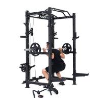 China Chinese Commercial Squat Rack Fitness Power Rack Weightlifting Half Rack for Gym for sale