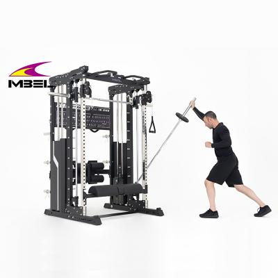 China All in one Modern Style Smith Machine Multi Functional Squat Rack Functional Trainer for sale
