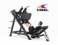 China EM Fitness Commercial Hack Squat And Leg Press Machine 2 In 1 Modern Design for Men for sale