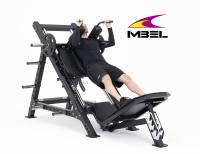 China 45 Degree Leg Press And Hack Squat 2 in 1 Gym Equipment Metal Construction for Fitness for sale