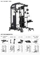 China Light Grey X9A Gym Fitness Equipment Smith Machine Designed for Men's Fitness Success for sale