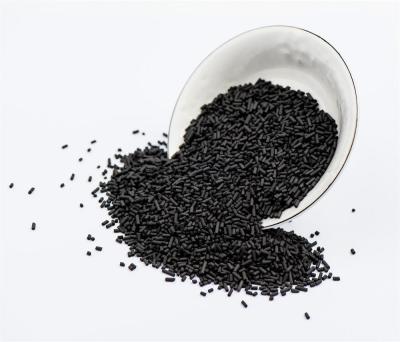 China 1.5mm Catalytic Activated Carbon Extruded Pellet Moisture Content 5 % Max for sale