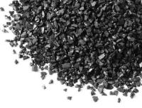 China Black Coconut Shell Activated Carbon for Drinking Water 50-70% CTC No Less Than 98% Strength for sale