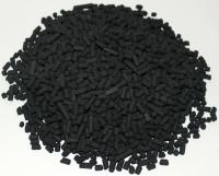 China 500g/L Desulfurization KOH Impregnated  Activated Carbon 4mm for sale