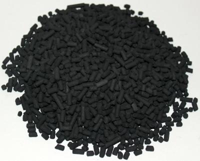 China 500g/L Desulfurization KOH Impregnated  Activated Carbon 4mm for sale
