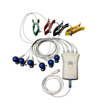 China Smart 12 Channel ECG Machine for PC based ECG Device with Fan Type Box for sale