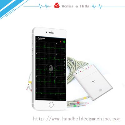 China New Handheld ECG Buletooth WIFI ECG Machine For IOS Work With IPad for sale