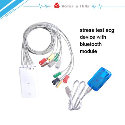 China Stress Test Medical Wireless ECG Machine Portable ECG Monitor for sale