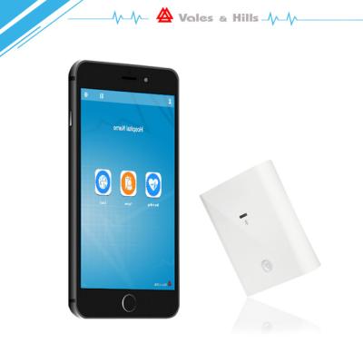 China Bluetooth Heart Rate IPhone ECG Monitor APP , IPad Ecg Monitoring Device for sale
