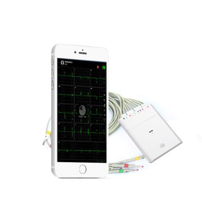 China Resting 12 Channel Wireless ECG Machine Handheld Used for iPad for sale