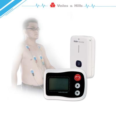 China 3 / 12 channel ECG Dinamico Holter Hospital Handheld EKG Monitor for sale