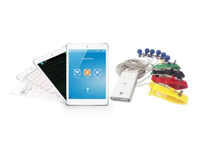 China iPhone / iPad ECG Machine  With 12 Lead Resting ECG Device For Home / Hospital / Clinical for sale