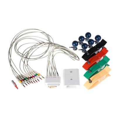China Wireless Handheld ECG Machine 12 Lead iPad Heart Rate ECG Diagnostic Instrument for sale