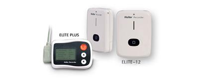China 24 Hour Ambulatory Smart White ecg dinamico holter , LCD Display Holter Monitoring for sale