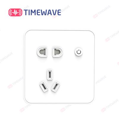 China TimeWave IoT Smart Socket Power Consumption Monitoring Device with 18-Month Warranty and Real-Time Energy Analytics for sale