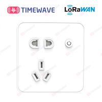 China TW2397-CZ IoT Wall-Mounted Smart Socket Panel with LoRaWAN Communication 100-250V AC 10A/16A Load Capacity for sale