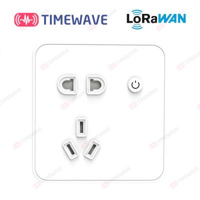 China TW2397-CZ IoT Wall-Mounted Smart Socket Panel with LoRaWAN Communication 100-250V AC 10A/16A Load Capacity for sale