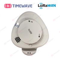 China Pedestal Wireless Smoke Detector with LoRa Technology, 60-100m² Coverage and 5-Year Battery Life for sale