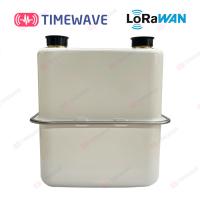 China LoRaWAN Smart Gas Meter with 1.6-4 m³/h Flow Range, 3000m Wireless Range and 4xAA Battery Power Supply for sale