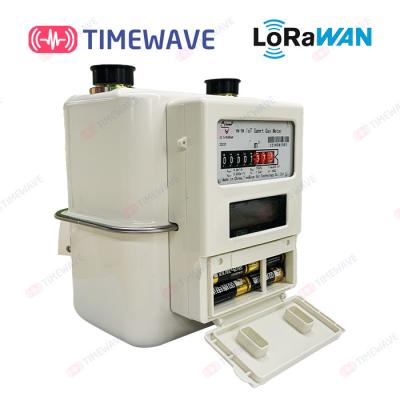 China YW-TW Smart Prepaid Gas Meter with LoRaWAN Technology 1.6-4 m³/h Flow Capacity and 3000m Range for sale