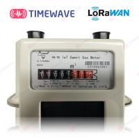 China LoRaWAN Smart Gas Meter with 1.6-4.0 m³/h Flow Range and 3000m Wireless Communication Distance for sale