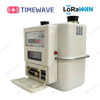 China LoRaWAN Smart Gas Meter 1.6-4.0 m³/h with 3000m Range and Explosion-Proof Design for sale