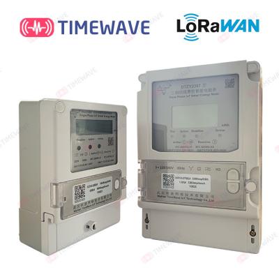 China TIMEWAVE DTZY2397 Three Phase Multi Tariff Smart Energy Meter 100A 50Hz with LoRaWAN Wireless Communication for sale