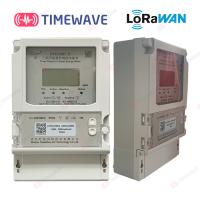 China TIMEWAVE Three-Phase Wireless Smart Energy Meter with LoRaWAN WiFi 4G Communication 100A Capacity DTZY2397 for sale