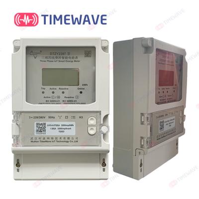 China TIMEWAVE LORA Wireless Energy Meter Terminal DTZY2397 100A 3-Phase LoRaWAN Data Transmission Device for sale