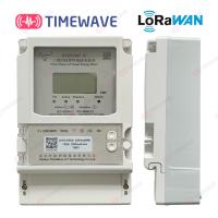 China DTZY2397 Smart Three Phase Digital Energy Meter with LoRaWAN Wireless Communication 100A Max Current for sale