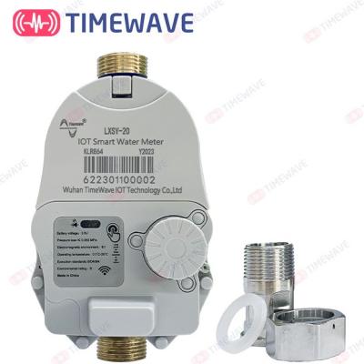 China TIMEWAVE IOT LoRaWAN Smart Water Meter 15-25mm with 864-865MHz Wireless Communication and 1.2MPa Pressure Rating for sale