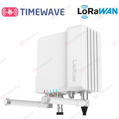 China G500 LoRaWAN IoT Gateway with 100K Node Capacity, 15km Range, IP66 Rating for Industrial Wireless Transmission for sale