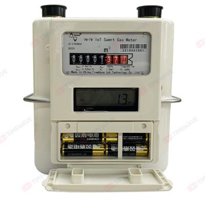 China Aluminum Shell LoRaWAN Gas Meter System with 1.6-4.0 m³/h Flow & 3000m Wireless Range for sale