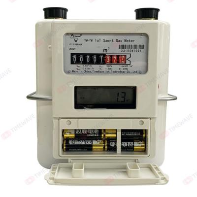 China IoT Wireless Smart Gas Meter LoRaWAN System 1.5 Level Accuracy with 1.6-4.0 m³/h Flow Range and 3000m Transmission for sale