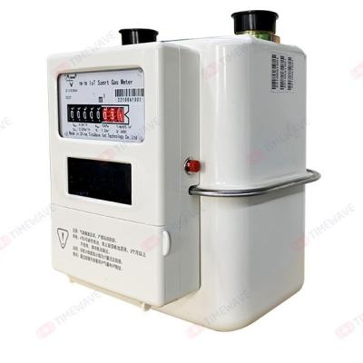 China YW-TW Smart LoRaWAN Gas Meter with 1.6-4 m³/h Flow Range and 3000m Wireless Range for Civil Consumption for sale