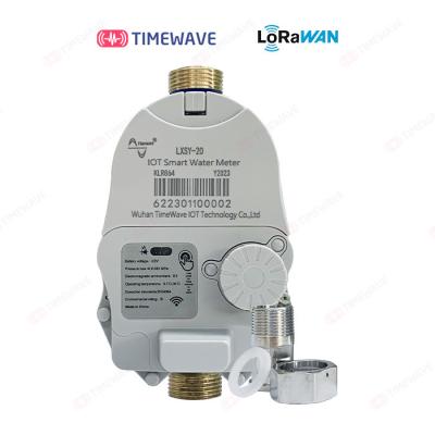 China OEM Smart LoRaWAN Water Meter with 15-25mm Caliber, 2.7-3.6V Operation and Class 2 Accuracy for IoT Water Management for sale