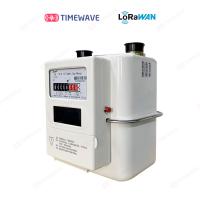 China Smart IoT Gas Meter LoRaWAN 1.6-4.0 m³/h Flow Rate with Remote Monitoring and Prepayment System for sale