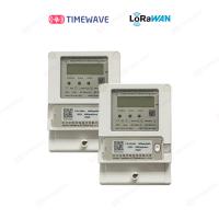 China LoRaWAN Single Phase Energy Meter 5-60A Class B Smart Power Monitor with LCD Display and Remote Control for sale