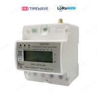 China Single Phase RS485/LoRaWAN/CAT.1 Modbus DIN Rail Smart Prepaid Digital Energy Meter for sale