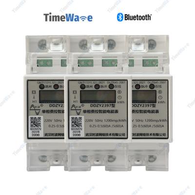 China Smart Bluetooth Parent-Child Electronic Energy Meter Single Phase, LoRaWAN / Nb / 4G / WiFi for sale