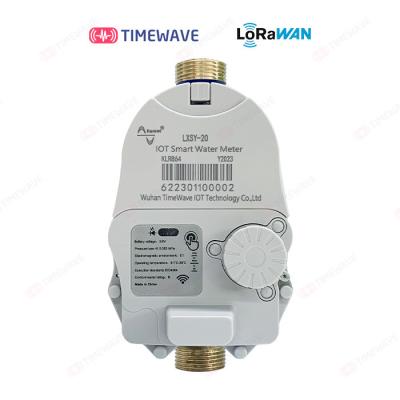 China Low Pressure Loss LoRa Cold / Hot Water Digital LoRaWAN Meter for Remote Reading for sale