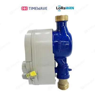 China Ultrasonic LoRaWAN Water Meter for Vertical / Horizontal Installation with DIN Rail Mount for sale