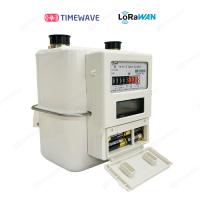China Prepaid LoRaWAN Natural Gas Meter with Extended 3000m Transmission for sale