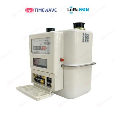 China Long Range Gas Meter with Wall Mounting and Lorawan Protocol Support for sale
