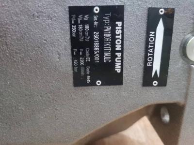 China Parker PV180 Piston Pump Fixed Displacement 350 Bar High Pressure Hydraulic Pump for sale