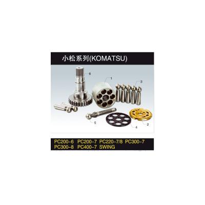 China Komatsu PC200-6 Swing Motor Parts In Stock with Drawing for Hydraulic Pump Repairs for sale