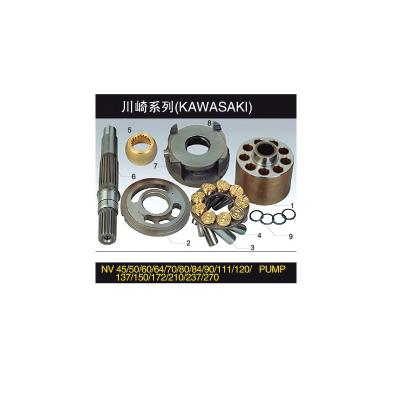 China Kawasaki NV Series Hydraulic Pump Parts NV45-NV270 for Excavator Repair with 1 Year Warranty for sale