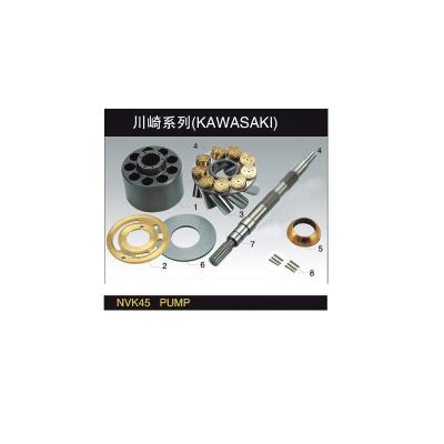 China Kawasaki NVK45 Hydraulic Pump Parts for Excavator Repair 1 Year Warranty Custom Options for sale