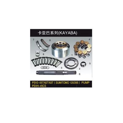 China KAYABA PSV2-55T 62T 63T Hydraulic Pump Parts Kit for Excavator Maintenance 1 Year Warranty for sale