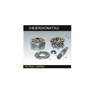 China Komatsu PC75UU Hydraulic Pump Parts Steel Iron Copper 6 Month Warranty Engineer Support for sale